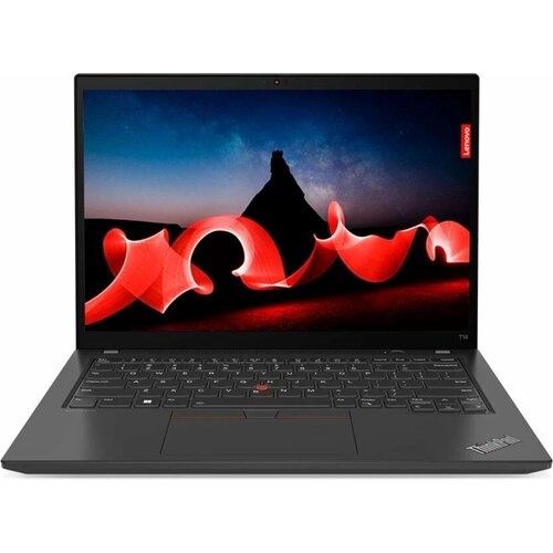 Lenovo Ноутбук Lenovo ThinkPad T14 G4 Core i7 1360P 16Gb SSD512Gb NVIDIA GeForce MX550 14" IPS WUXGA (1920x1200) Windows 11 Professional 64 black WiFi BT Cam (21HEA02700)