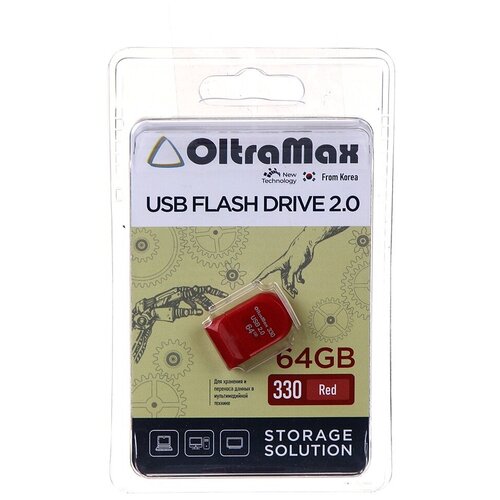64Gb - OltraMax 330 OM-64GB-330-Red