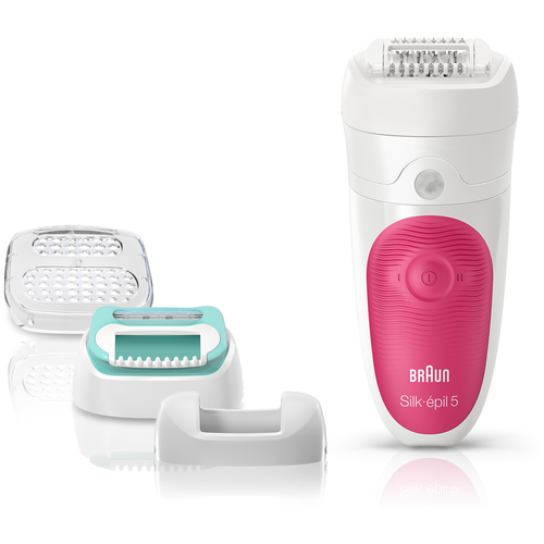 Эпилятор Braun Silk-epil 5 SE 5-513, white/pink