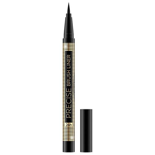 Eveline Cosmetics Подводка для глаз Precise Brush Liner, оттенок черный