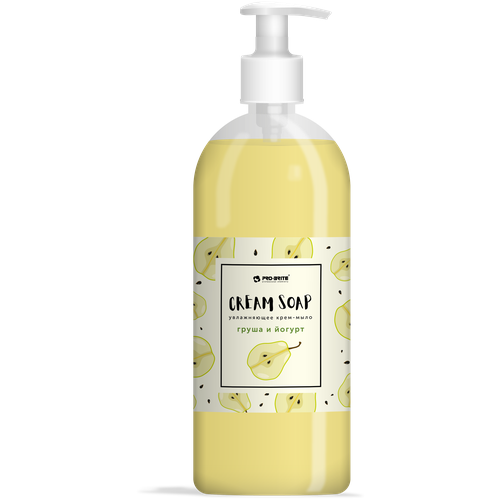 Pro-Brite 1084-1 «Cream Soap, Увлажняющее крем-мыло для рук Груша и йогурт» 1л