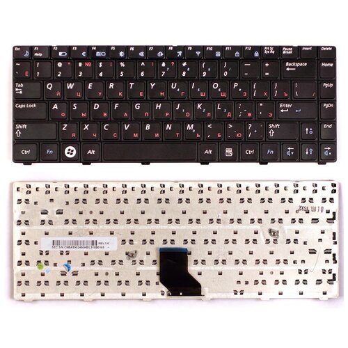 Клавиатура для ноутбука Samsumg NP-R518-DA06UA черная