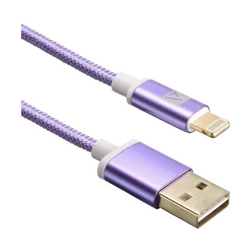 Кабель Lightning / USB Type-A ACD Style (ACD-U913-P6P) 1м, сиреневый