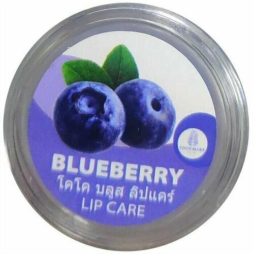 Бальзам для губ увлажняющий «Голубика» Coco Blues Blueberry Lip Care Balm 5g