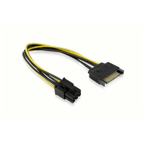 Переходник Generic SATA 15pin на PCI-E 6 pin