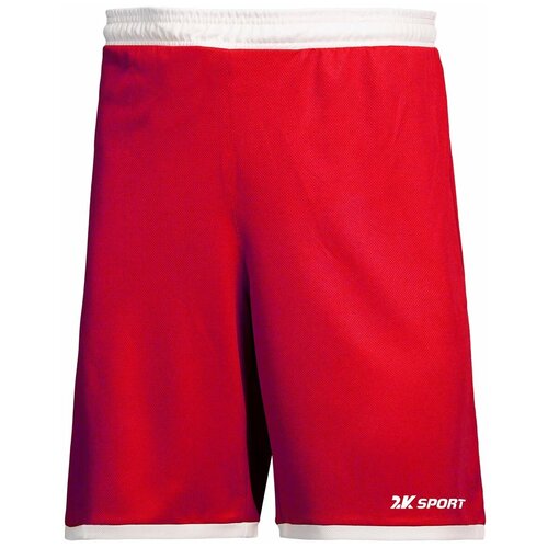 Шорты 2K Sport Original, размер XL, красный, белый