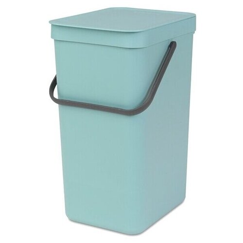 Ведро Brabantia Sort & Go встраиваемое, 16 л мятный 0.97 кг 40.1 см 27.9 см 16 л 22 см