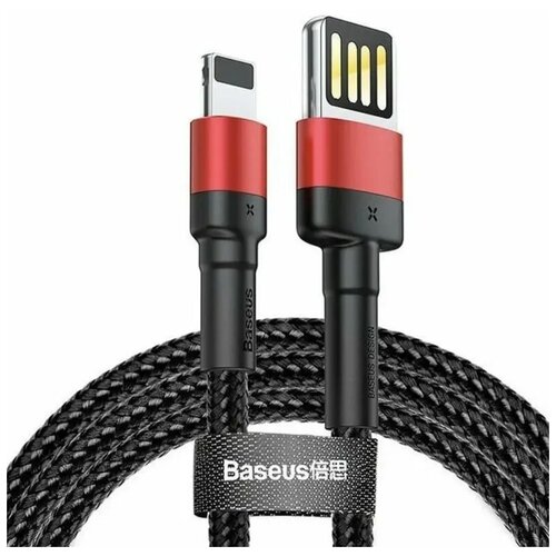 Baseus USB - Lightning 2.4 A кабель для зарядки iPhone, iPad 1м красный