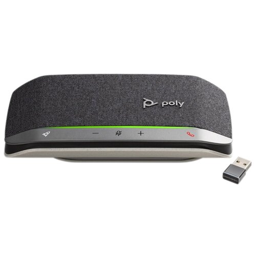 Cпикерфон Plantronics Poly Sync 20 + адаптер BT для ПК, Bluetooth, USB-A, MS Teams, портативная музыкальная колонка, зарядное устройство (216867-01)