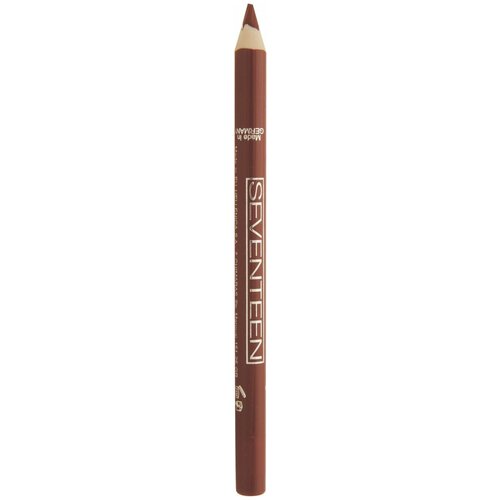 Seventeen Super Smooth W/P Lip Liner Карандаш для губ водостойкий с витамином Е, №01, натуральный беж