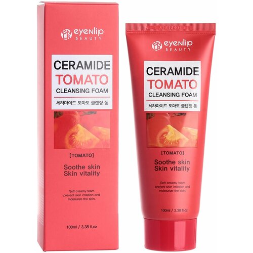 Пенка для умывания Ceramide Tomato Cleansing Foam (ENL 294, 100 мл.)