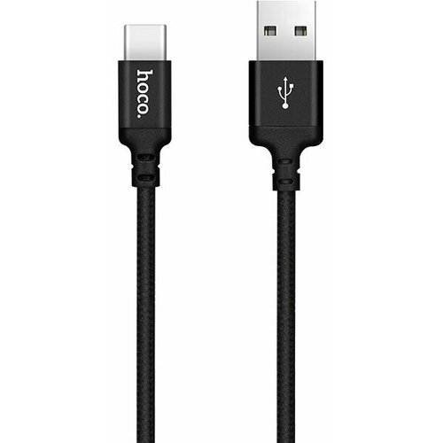 Набор из 3 штук Кабель USB 2.0 Hoco X14, AM/Type-C M, черный, 1 м