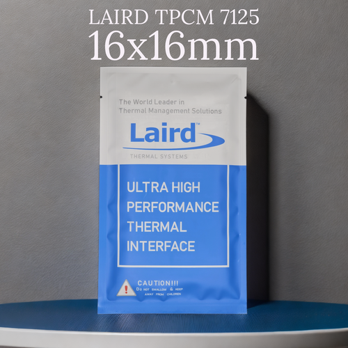 Термопаста (Laird tpcm 7000) с фазовым переходом Tpcm 7125 16*16*0.125 мм