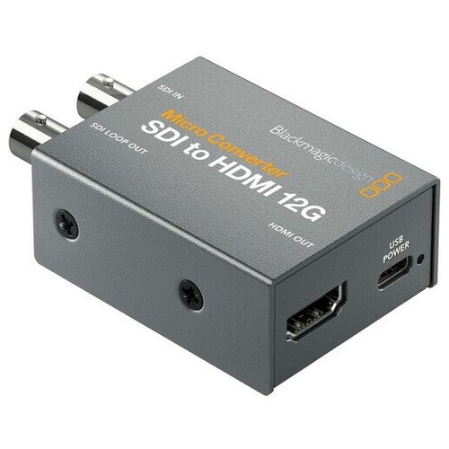 Blackmagic Конвертер Blackmagic Micro Converter SDI to HDMI 12G PSU