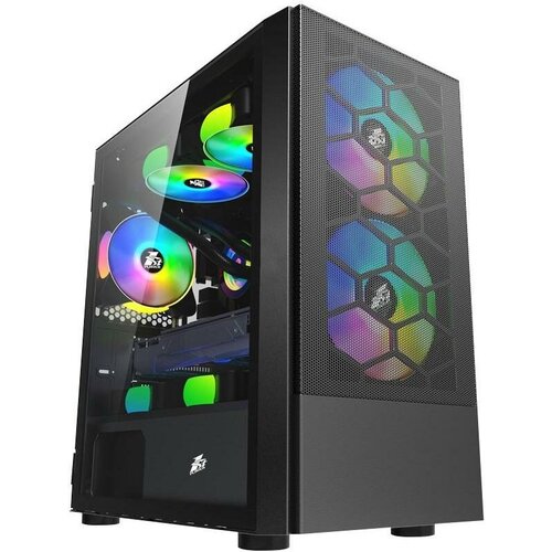 Корпус microATX 1stPlayer FIREBASE X4-M Без БП чёрный