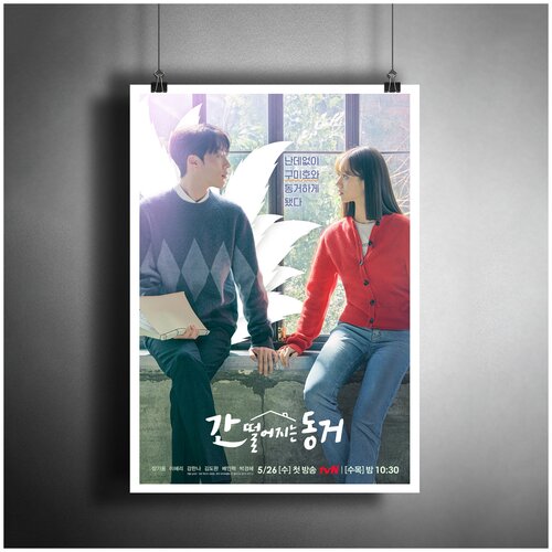 Постер плакат для интерьера "Сериал (дорама): Мой сосед - кумихо. Республика Корея"/ Декор дома, офиса, комнаты A3 (297 x 420 мм)