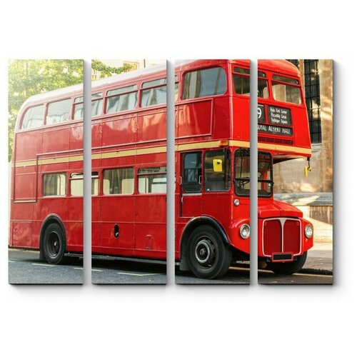 Модульная картина Красный символ Лондона 60x45