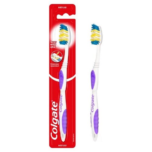 Зубная щетка COLGATE классика здоровья мягкая жест FVN50307