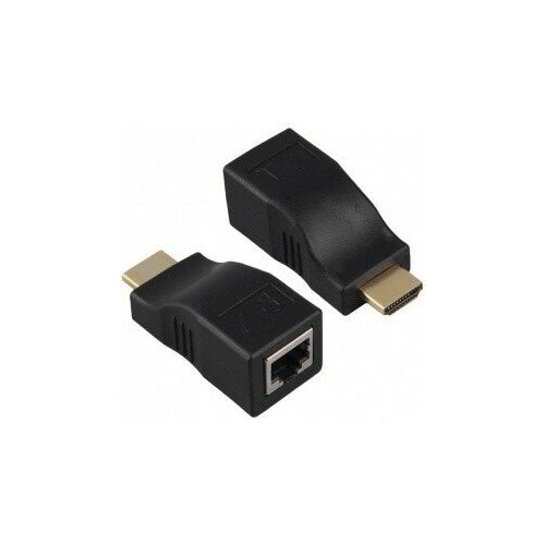 Orient переходник HDMI 2.0 extender VE042, удлинитель до 30 м по витой паре, FHD 1080p 3D Ultra HD 4K до 5 м , HDCP, подключается 1 кабель UTP Cat5e
