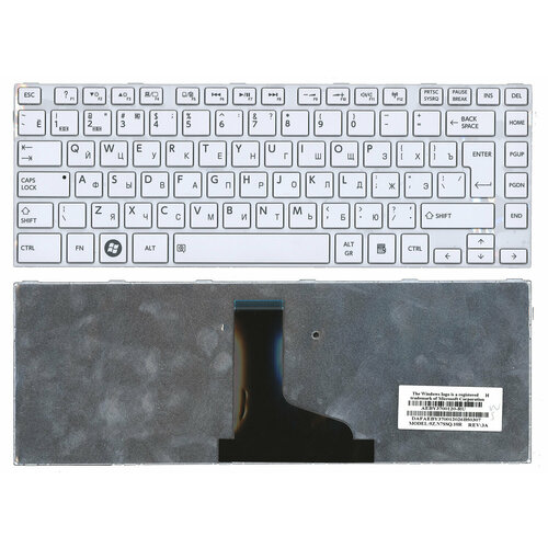Клавиатура для ноутбука Toshiba AEBY3700120 белая