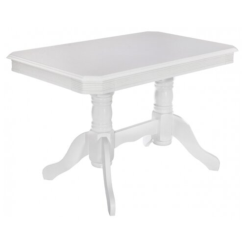Стол кухонный Woodville Verona, ДхШ: 120 х 75 см, white