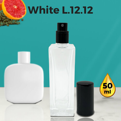 "White L.12.12" - Масляные духи мужские, 50 мл + подарок 1 мл другого аромата