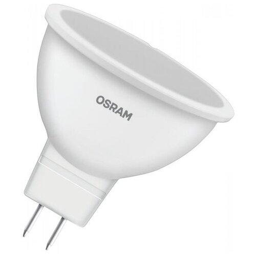 Лампа светодиодная OSRAM LED Value LVMR1635 5SW/865, GU5.3, MR16, 5 Вт, 6500 К