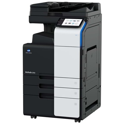 Цветное МФУ Konica Minolta bizhub C250i + автоподатчик (DF-632) + тумба (DK-516x) + тонера