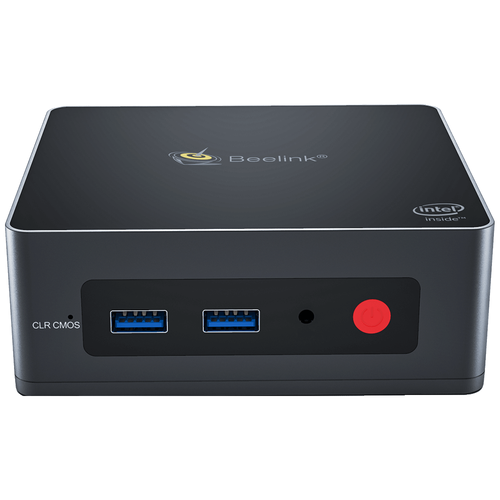 Неттоп Beelink GK mini 8/256 Intel Celeron J4125, 8 ГБ RAM, 256 ГБ SSD, Intel UHD Graphics 600, Windows 10 Home, черный