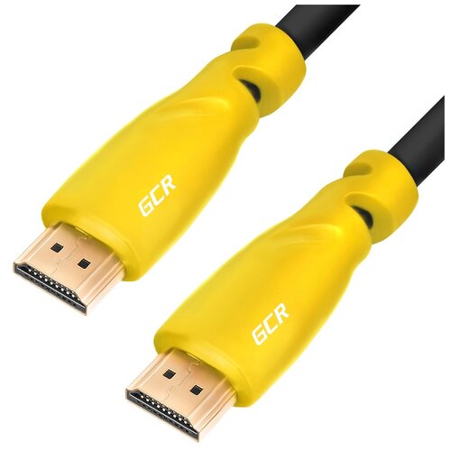 Кабель GCR HDMI - HDMI (GCR-HM3), 3 м, желтый