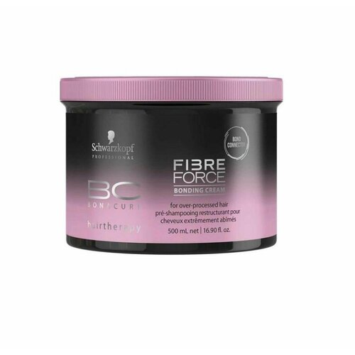 Schwarzkopf Bonacure Fibre Force Bonding Cream - Восстанавливающий крем для волос 500 мл