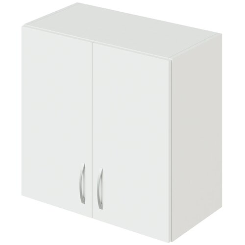 Шкаф кухонный для посуды Nrava навесной 2ш 60, (ШхГхВ): 60х30.2х57.4 см, белый