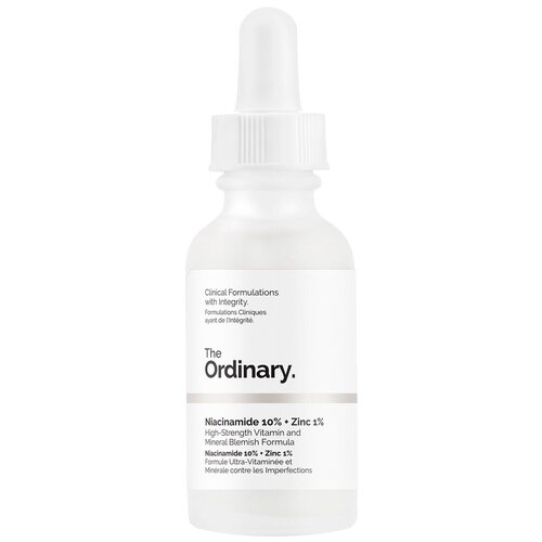 Сыворотка для лица The Ordinary Niacinamide 10% + Zinc 1%