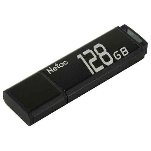 Флешка Netac U351 128 ГБ, 1 шт., черный