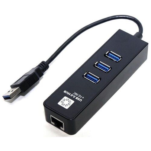 5bites Сетевой адаптер 5bites UA3-45-04BK 10/100/1000Mbps USB3.0