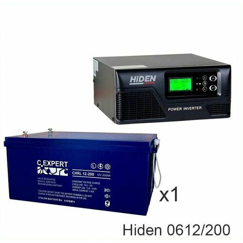 ИБП Hiden Control HPS20-0612 + ETALON CHRL 12-200