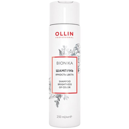OLLIN Professional шампунь Bionika Яркость цвета для окрашенных волос, 250 мл