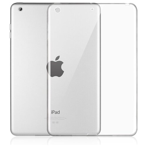 Чехол панель-накладка MyPads для Apple iPad 9.7 (2017) и Apple iPad 9.7 (2018) - A1822, A1823, A1893, A1954 ультра-тонкая полимерная из мягкого качественного силикона прозрачная