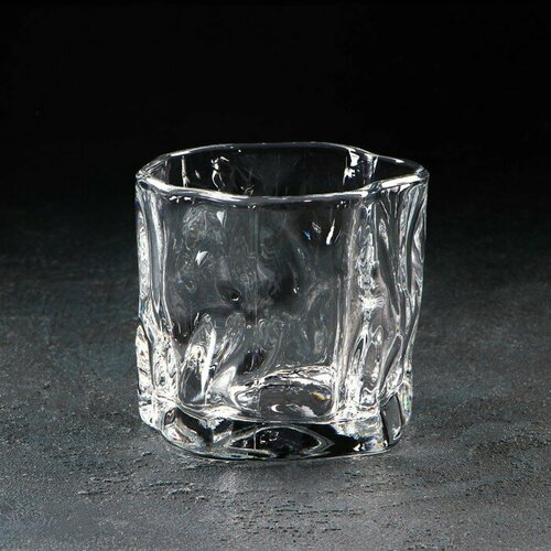 Стакан стеклянный Magistro IceBar. Ice, 250 мл, 8,5×8 см, цвет прозрачный