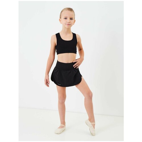 Юбка-шорты для танцев и гимнастики  Flavour Knit, размер 42, черный