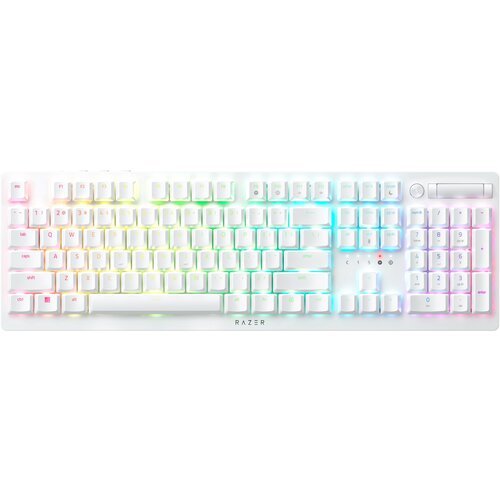 Игровая клавиатура Razer DeathStalker V2 Pro (White) русские буквы, оптические переключатели Purple Switch (RZ03-04363500-R3M1)