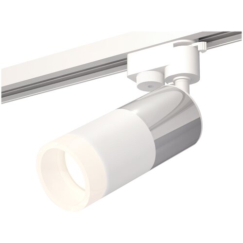 Трековый однофазный светильник XT6301051 SWH/PSL/FR белый песок/серебро полированное/белый матовый MR16 GU5.3