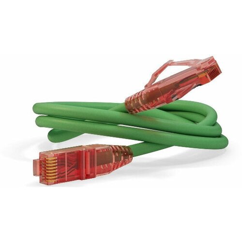 Патч-корд Hyperline PC-LPM-UTP-RJ45-RJ45-C5e-0.15M-LSZH-GN, вилка RJ-45, вилка RJ-45, кат.5е, LSZH, 0.15м, зеленый