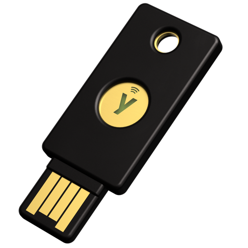 Аппаратный ключ Yubikey Security Key NFC USB-А для аутентификации