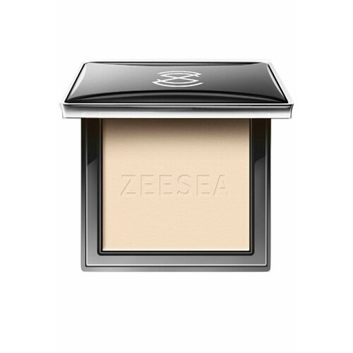 Пудра компактная, Zeesea, Refreshing silky powder, тон M00 Light Skin Tone светлый, 8 г