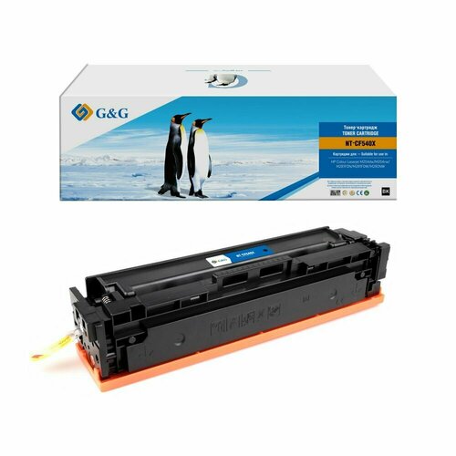 Совместимые картриджи Cartridge G&G203X для HP CLJ M254/M280/M281, with chip (3200стр.), черный (зам