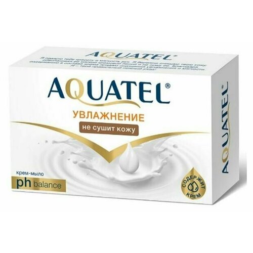 Aquatel туалетное крем-мыло Классическое, 90 г