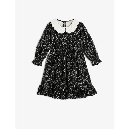 Платье KOTON, размер 11-12 лет, черный
