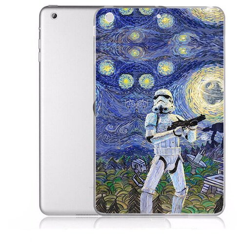 Чехол задняя-панель-накладка-бампер MyPads star wars звездная ночь для Apple iPad Air (2013)-A1474/A1475/A1476 противоударный