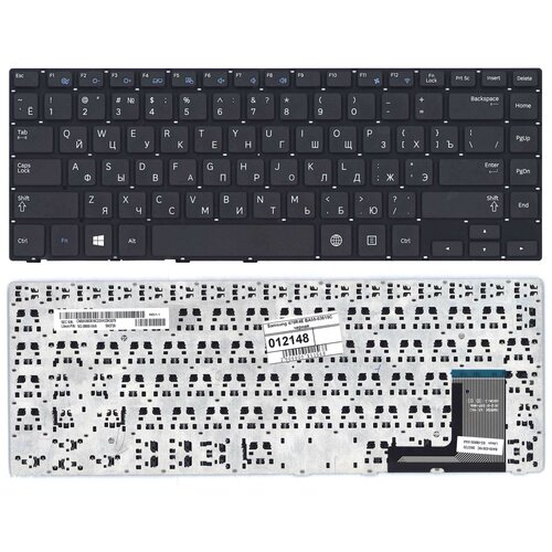 Клавиатура для ноутбука Samsumg 370R4E черная без рамки
